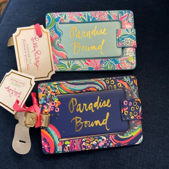 Lilly Pulitzer | Accessories | Lilly Pulitzer Nwt Bundle Of Two Luggage ...